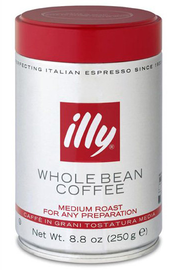 illy Espresso Coffee, Whole Bean Medium Roast for Espresso