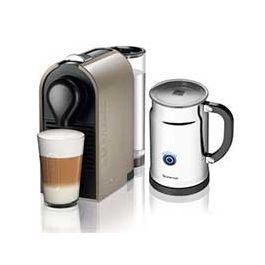 Nespresso U C50-CW Capsule Espresso Machine Pure Gray with Milk