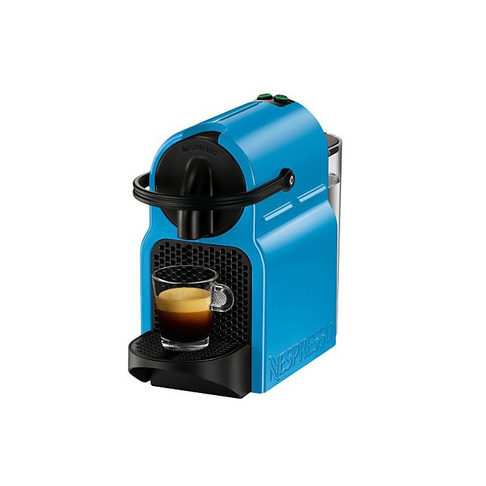 Nespresso Inissia Capsule Espresso Machine in Pacific Blue