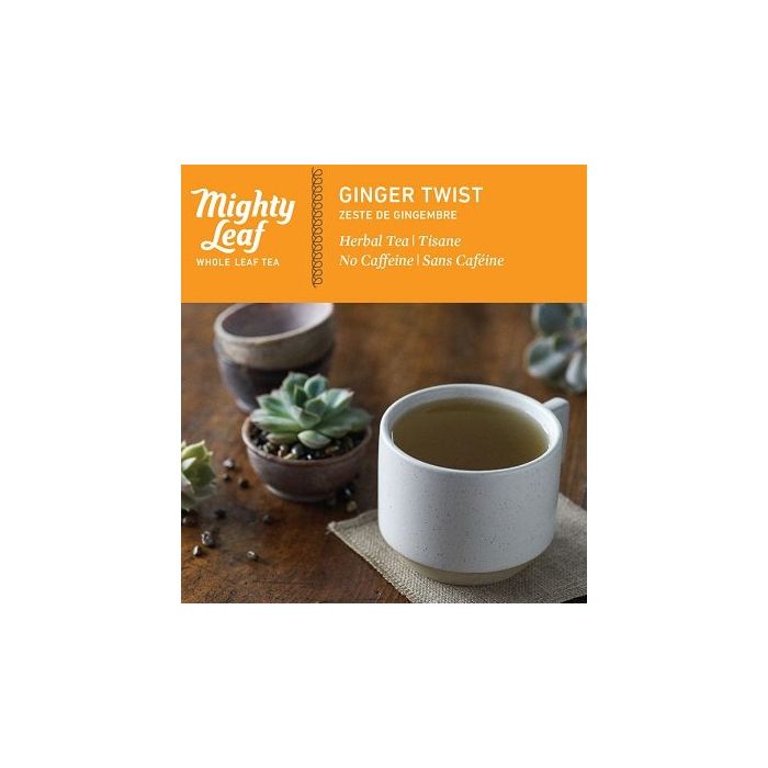 Mighty Leaf Ginger Twist Tea | Herbal Ginger Tea