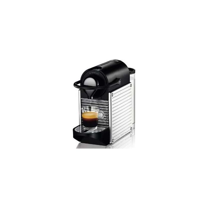 Nespresso Pixie C60-SS Capsule Espresso Machine Steel Lines