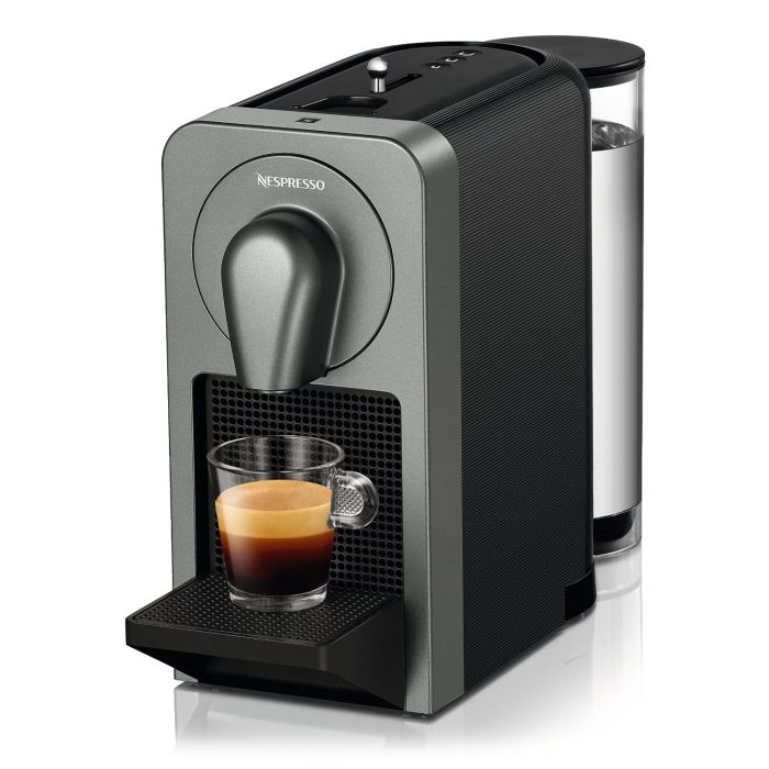 Nespresso Prodigio in Titanium uses Original Nespresso Capsules