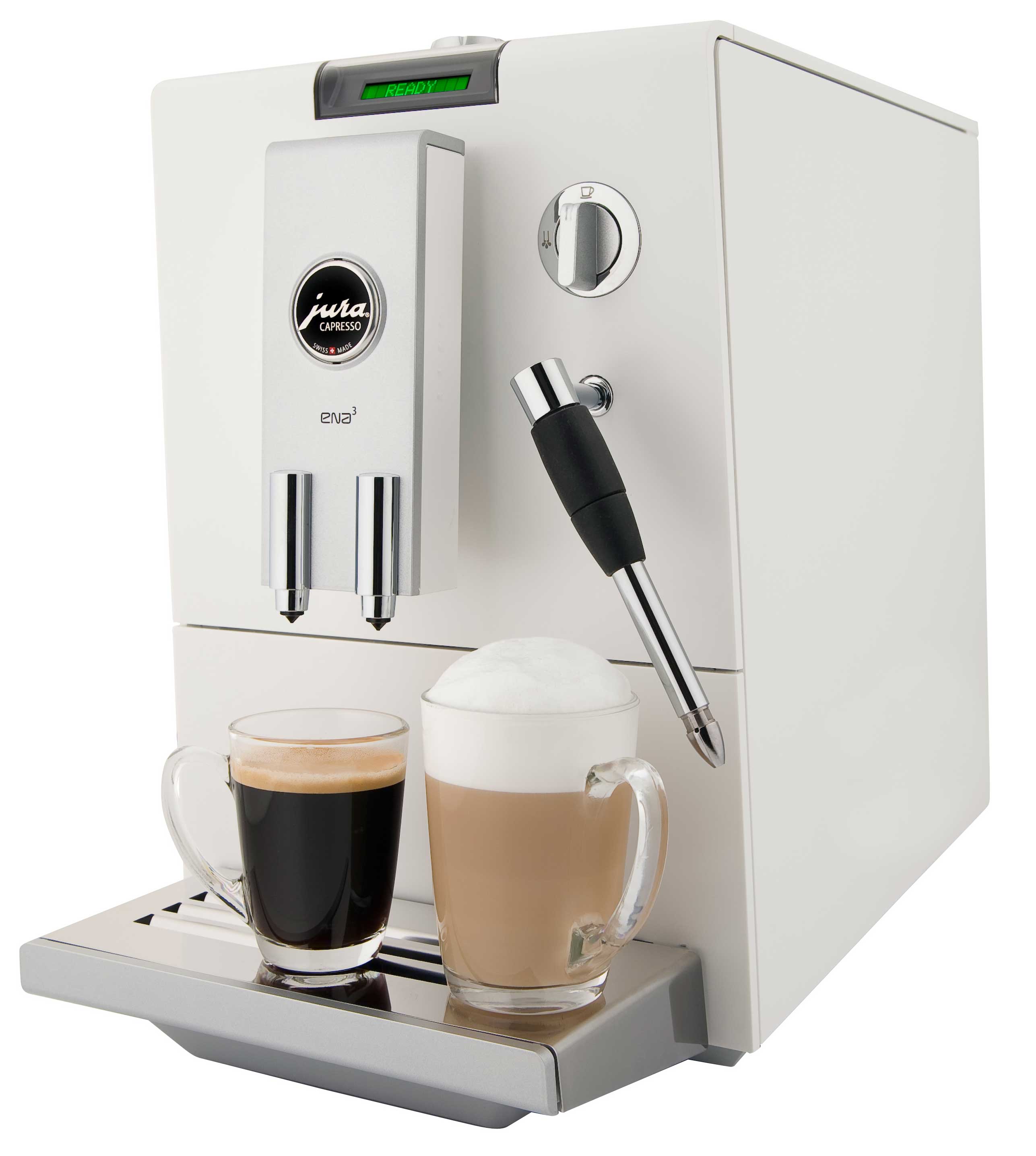 Refurbished Jura Capresso ENA 3 White Super Automatic Coffee Center
